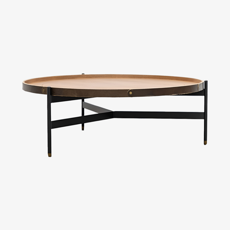 Haywood Coffee Table Tall Natural - Lewis & Co.