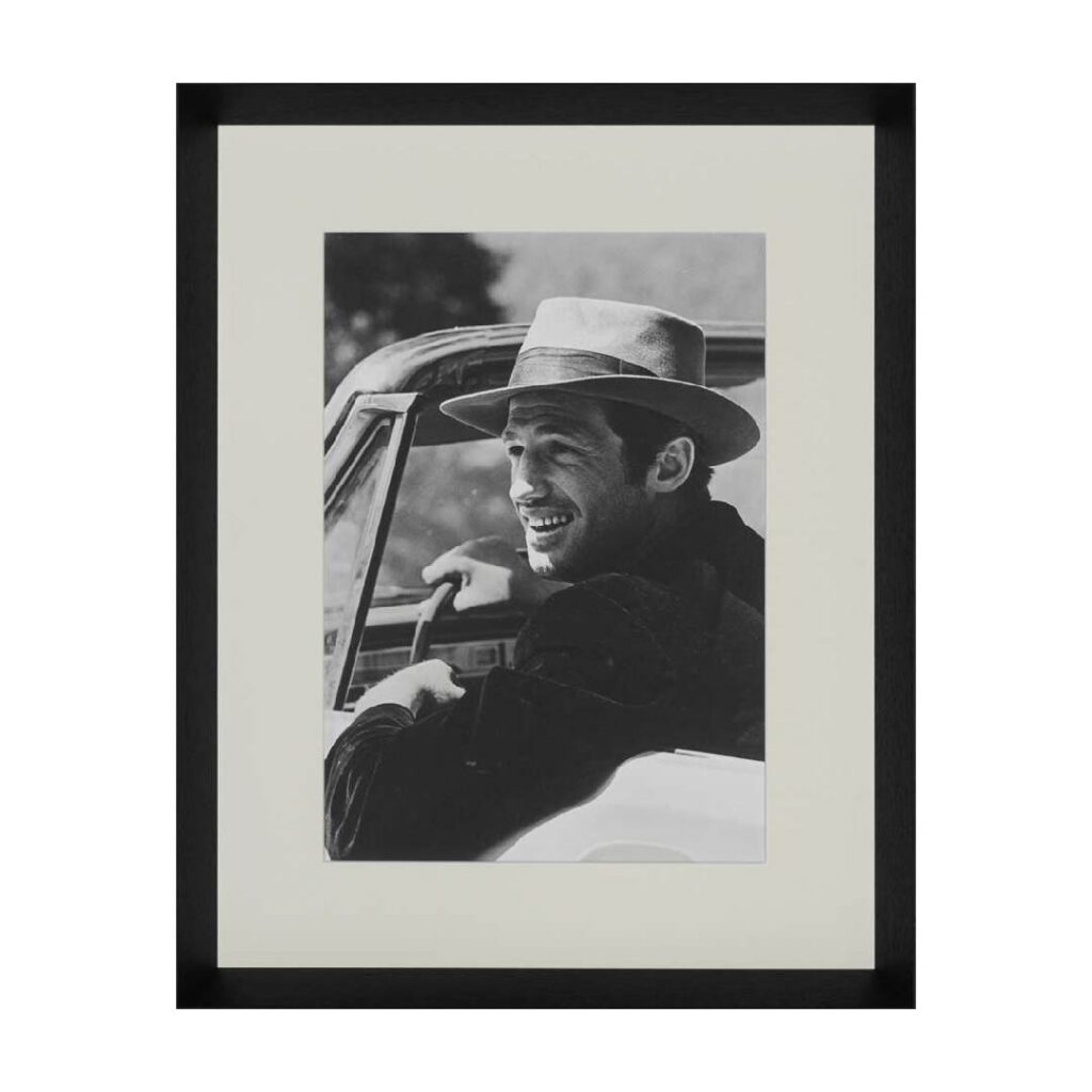 Belmondo Chapeau Pierrot le fou - Print - Lewis & Co.