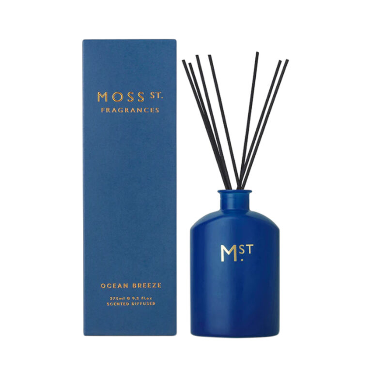 MOSS ST Ocean Breeze Fragrance Diffuser 275ml - Lewis & Co.