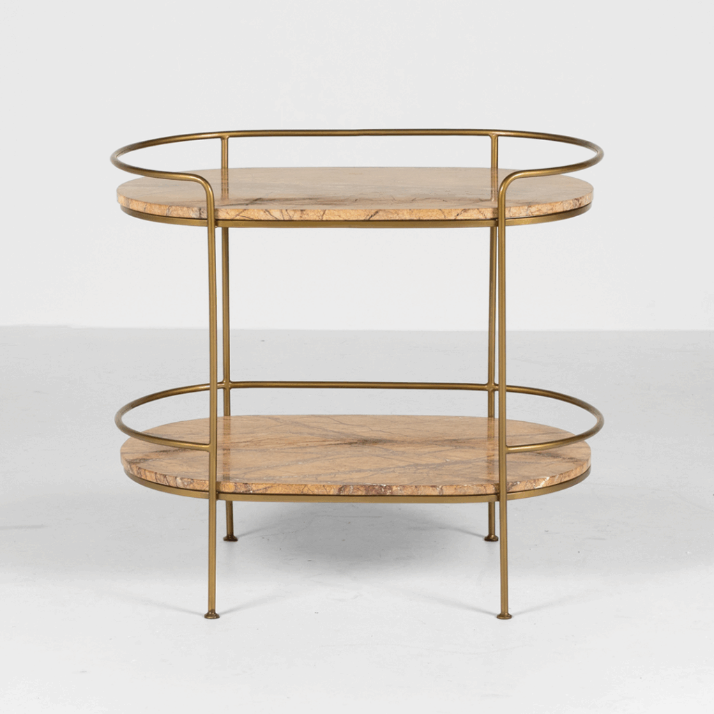 Flinders Trolley Gold - Lewis & Co.