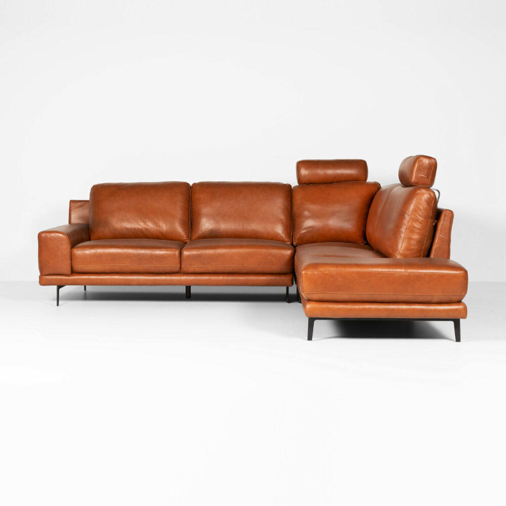 Hudson Chaise Sofa - Lewis & Co.